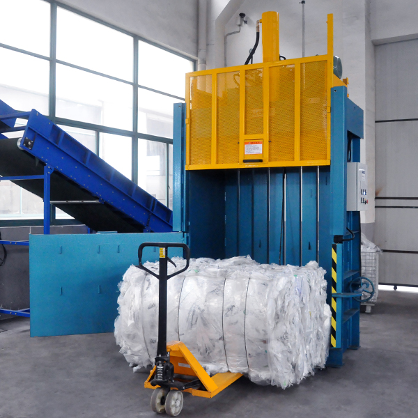 Medium-sized vertical hydraulic balers for baling press paper ...